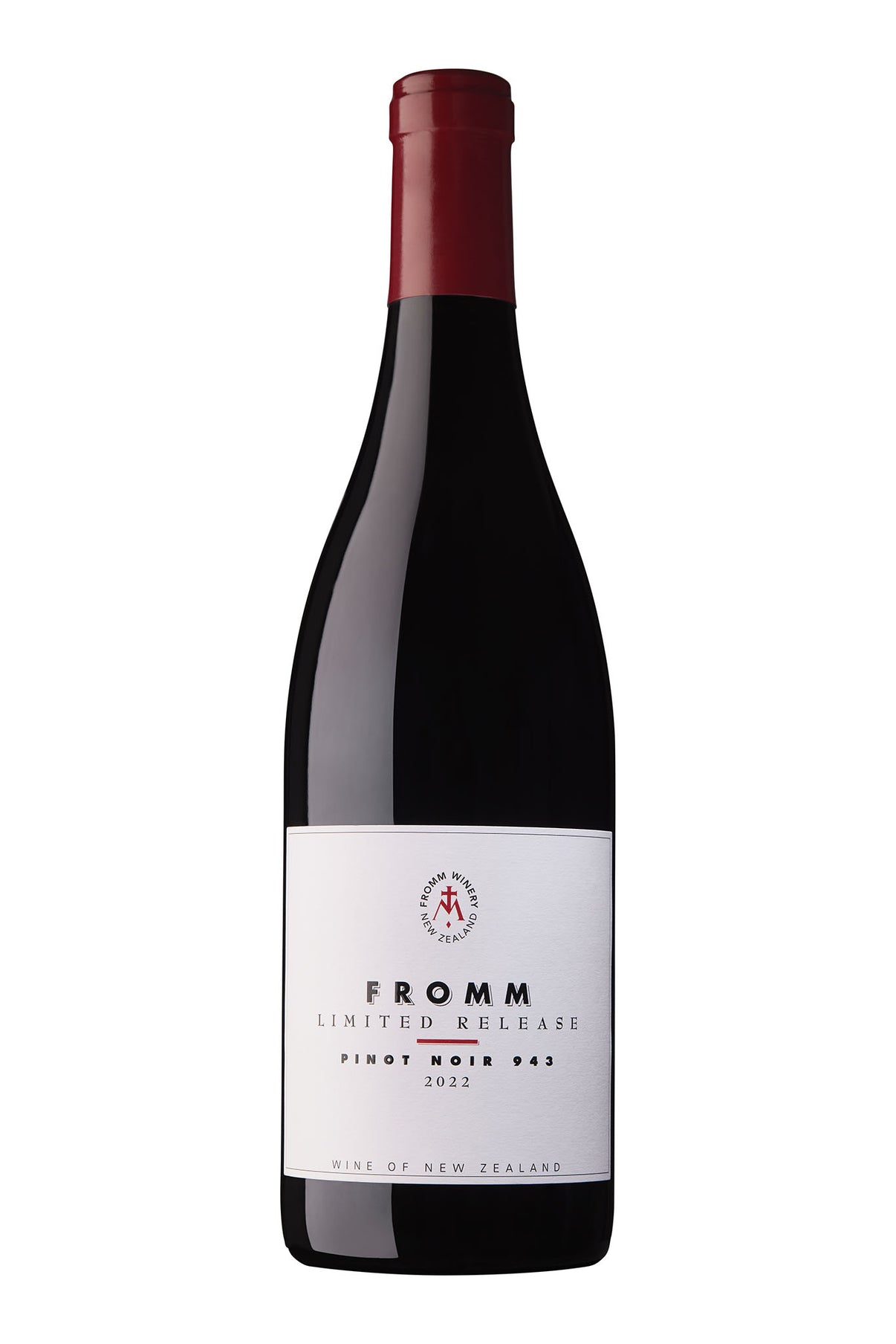 2022 FROMM Limited Release Pinot Noir 943 – Fromm Winery